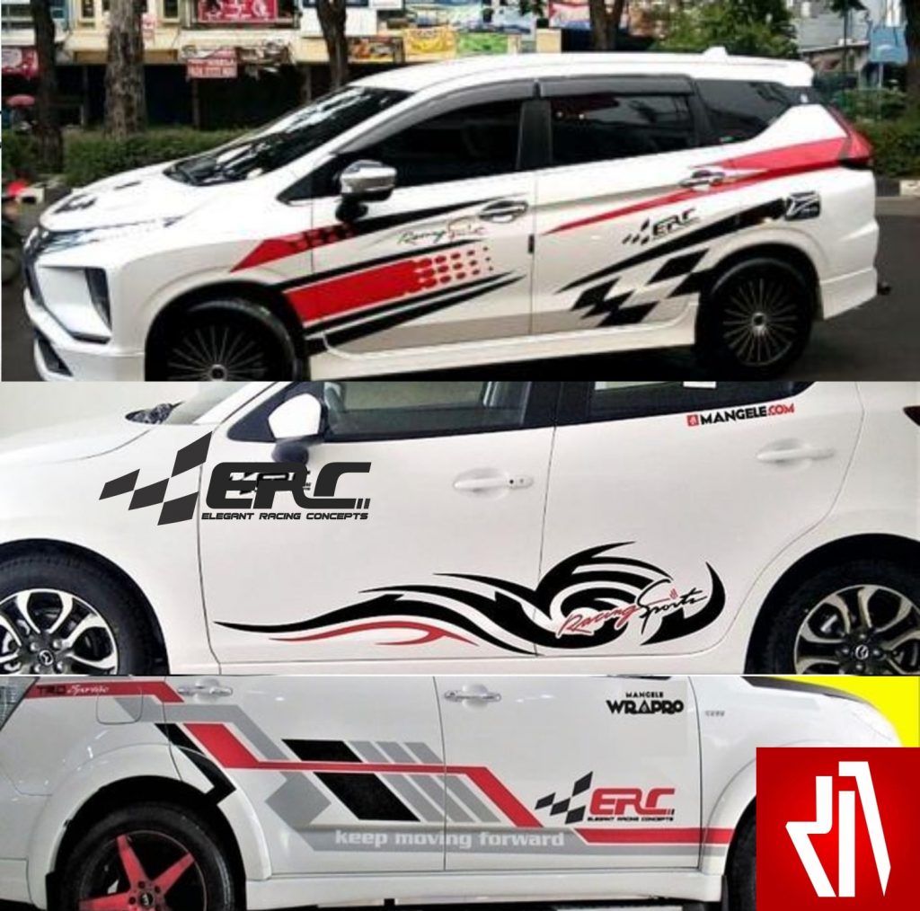 wrapping stiker mobil | fortuner hitam doff premium | mangele stiker ...