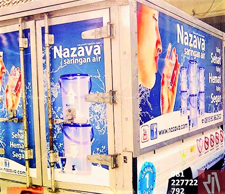 jasa branding stiker mobil box bandung | mangele sticker nazava ...