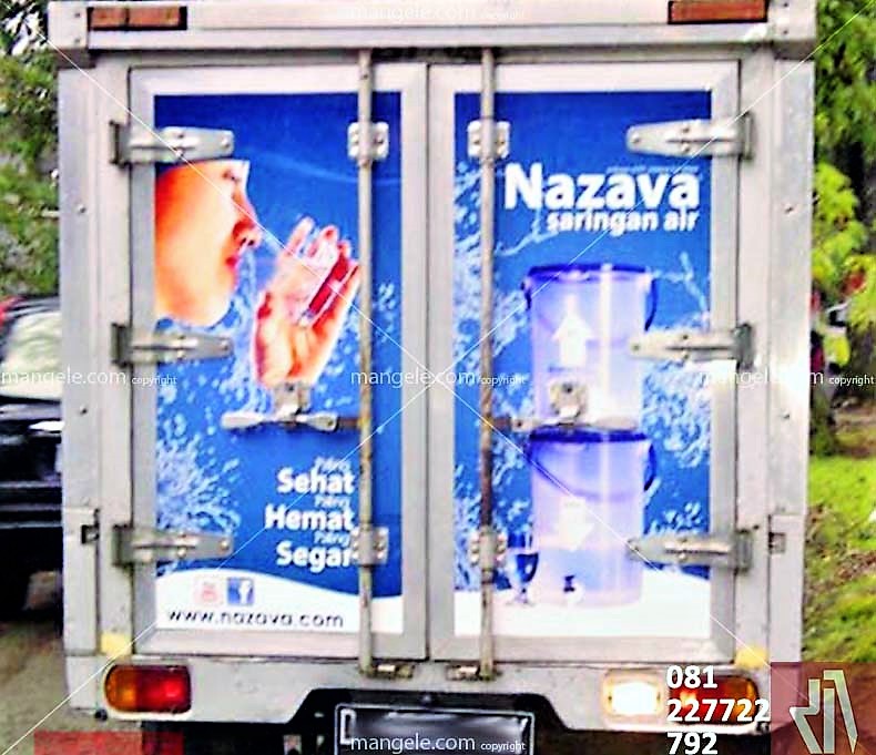jasa branding stiker mobil box bandung | mangele sticker nazava ...