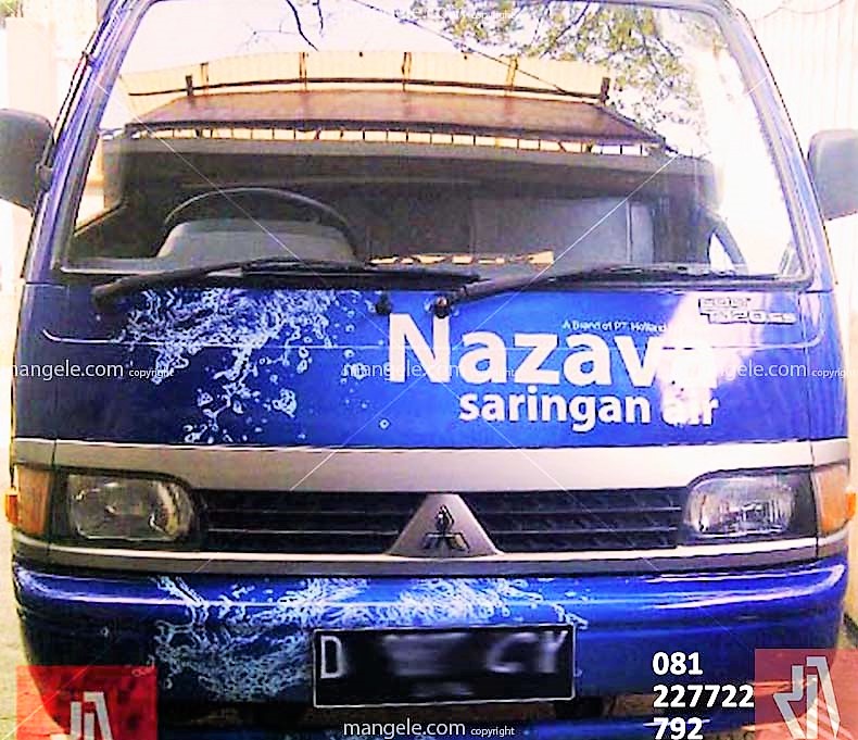 jasa branding stiker mobil box bandung | mangele sticker nazava ...