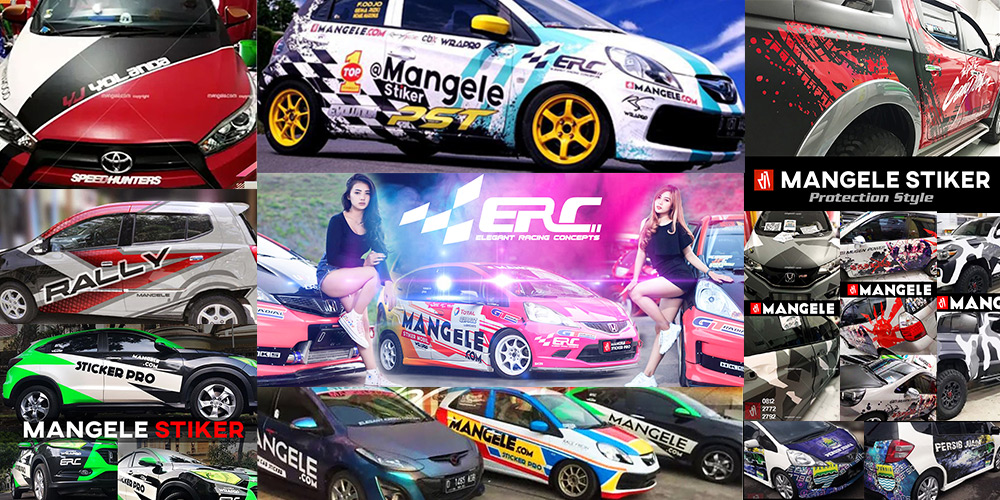 Desain stiker mobil bandung terbaru - MANGELE